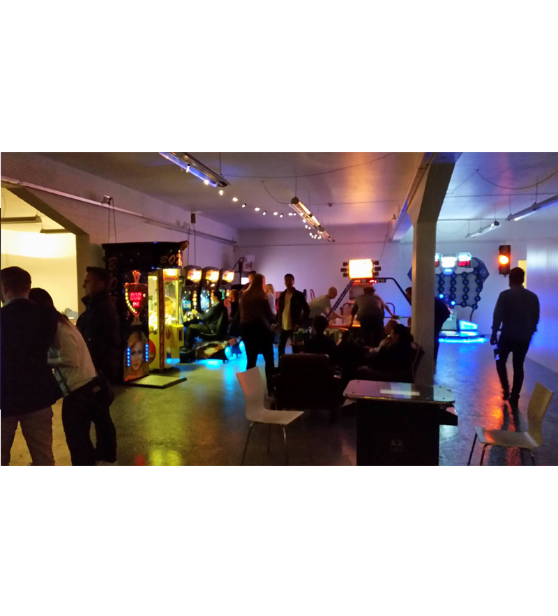 Arkadespill - Eventbyraaet